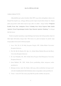 Pengaruh Konflik Peran Dan Ambiguitas Peran Terhadap Stres Kerja Pegawai Pada Ppsdm Aparatur ...